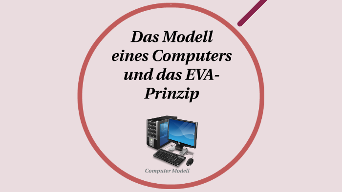 Das Modell eines Computers und das EVA-Prinzip by Selena Krainer on Prezi