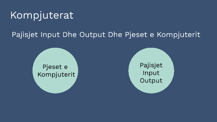 Pajisjet Input Dhe Output Dhe Pjeset e Kompjuterit by Crispy Crafter on ...