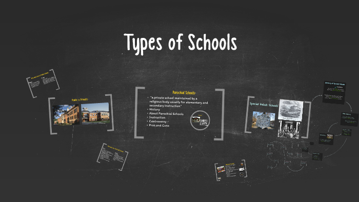 Types of Schools by Katherine Bishop