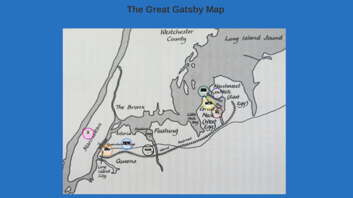 Great Gatsby Map by miriam r on Prezi