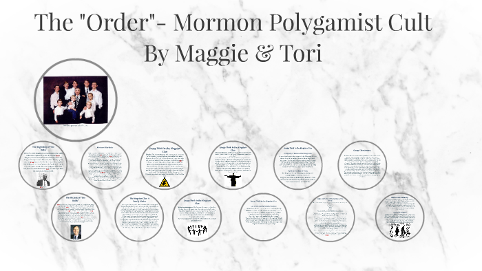 The "Order"- Mormon Polygamist Cult by Maggie Friel