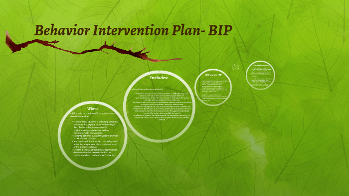 Behavior Intervention Plan- BIP by Jennifer Jones on Prezi