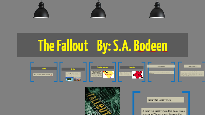 The Fallout By: S.A. Bodeen by sydney leonard on Prezi