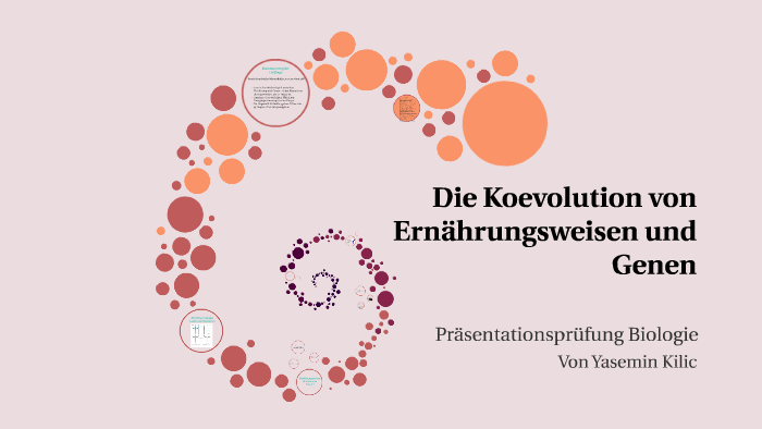 Die Koevolution von Ernährungsweisen und Genen by IWF 4E on Prezi