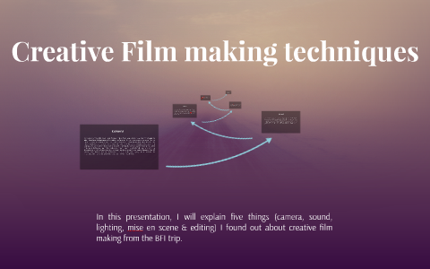Creative Film making techniques by David Bubb on Prezi