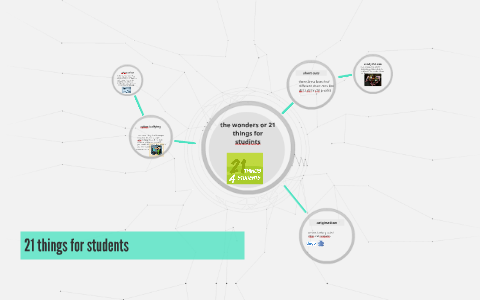 21 things for students by logan yost on Prezi