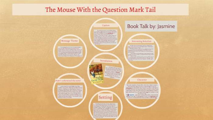 The Mouse With the Question Mark Tail Book Talk By:Jasmine by Jasmine ...