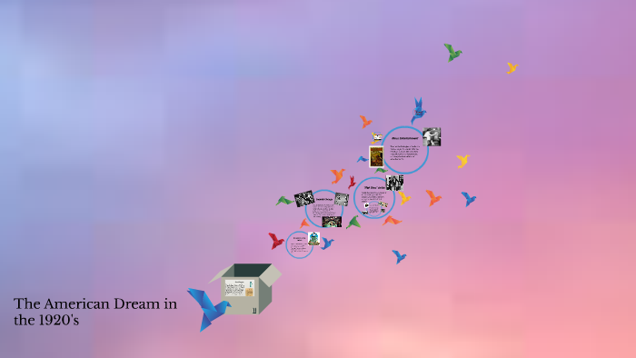 The American Dream in 1920 by Wolf Power on Prezi