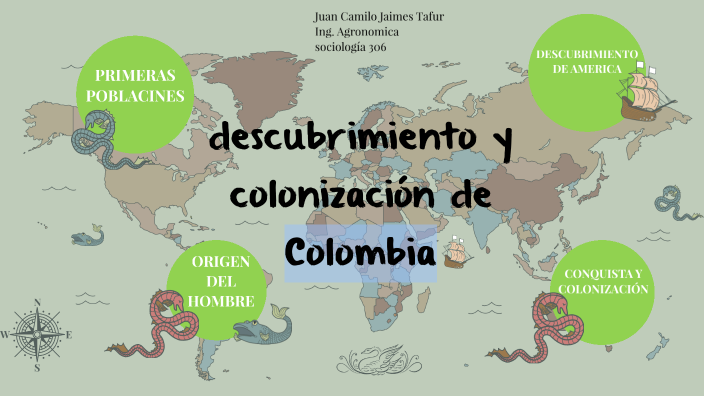 colonización y descubrimiento de colombia by juan camilo jaimes tafur ...