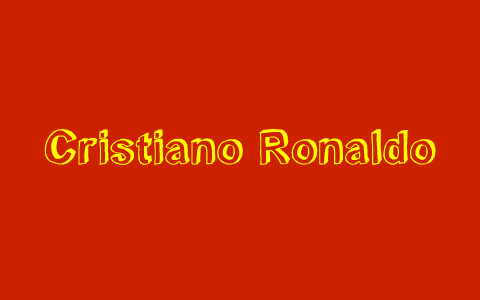 Cristiano Ronaldo by devan zorn on Prezi