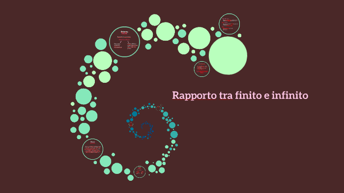 Rapporto tra finito e infinito by Tatiana Fauci