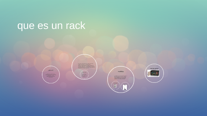 que es un rack by leidy sandoval on Prezi