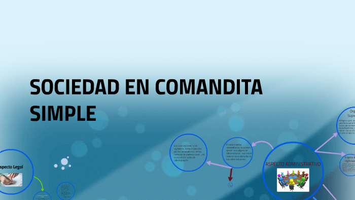 SOCIEDAD EN COMANDITA SIMPLE by Eve Martinez on Prezi