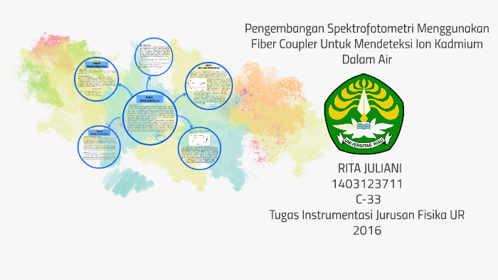 Pengembangan Spektrofotometri Menggunakan Fiber Coupler by Rita ...