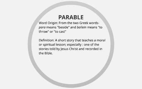 PARABLES by on Prezi