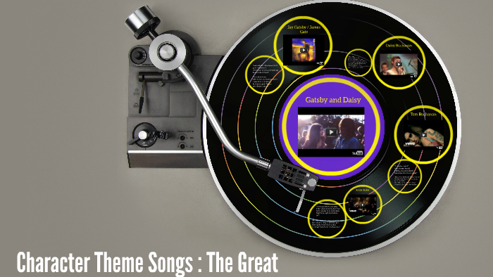 Character Theme Songs : The Great Gatsby by Tam Anh Nguyen Nguyen on Prezi