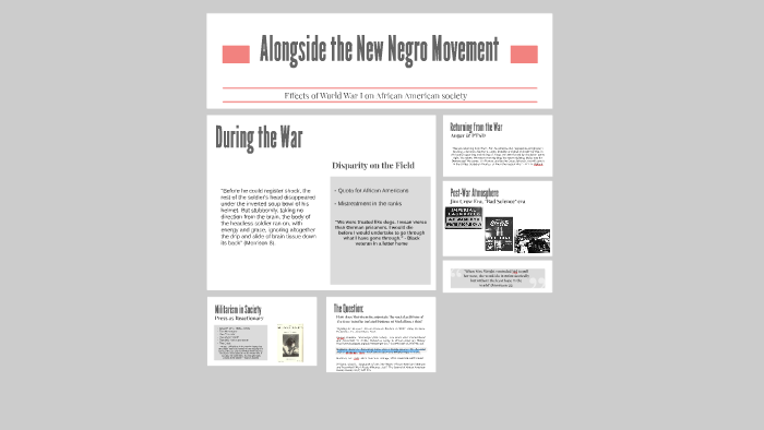 The New Negro Movement by Mounica Kota on Prezi