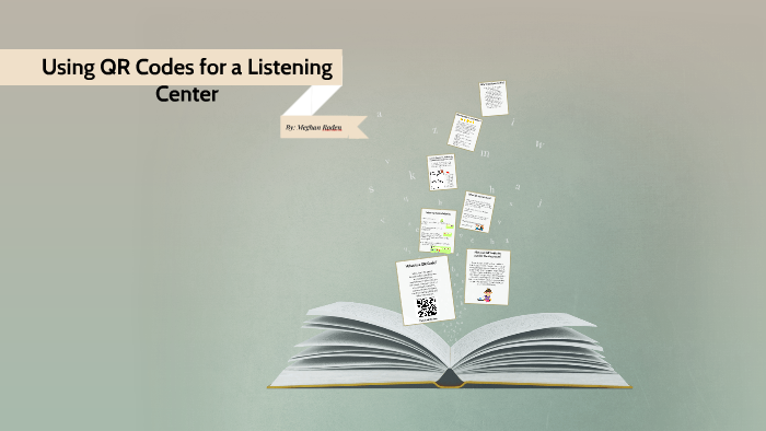 Using QR Codes for a Listening Center by Meghan Roden on Prezi