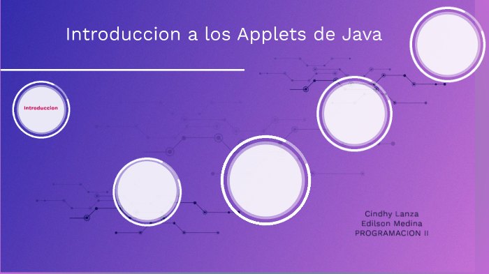 Introduccion los Applets de Java by Cindhy Tatiana Lanza Ordoñez on Prezi