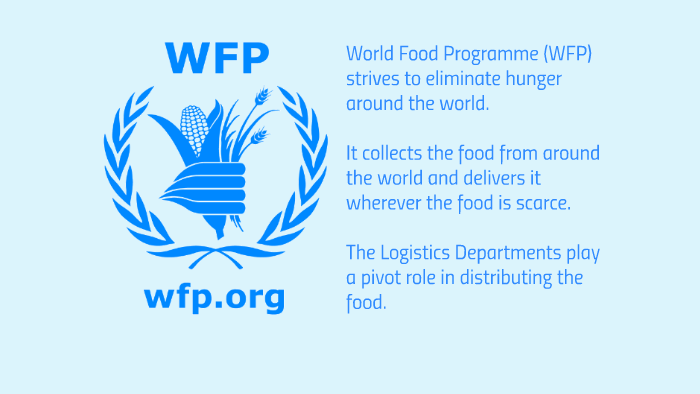World Food Programme (WFP) strives to eliminate hunger aroun by Vinayak ...