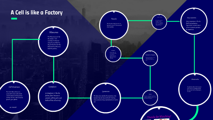 A Cell is Like a Factory by Faith Howlter on Prezi