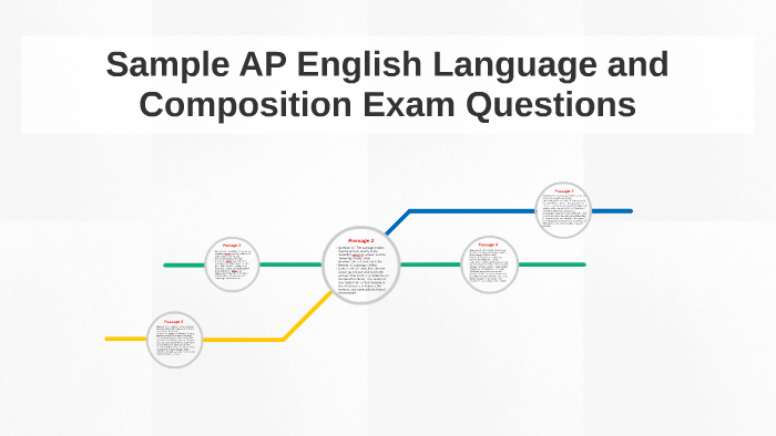 Sample AP English Language and Composition Exam Questions by baby bunny ...