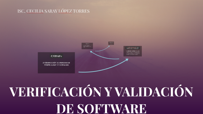 VERIFICACIÓN Y VALIDACIÓN DE SOFTWARE by Cecilia López on Prezi