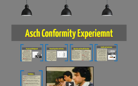 Asch Conformity Experiment by Amanda Costello on Prezi
