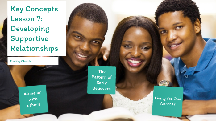 Key Components 7: Developing Supportive Relationships by Jose Ferdinand ...