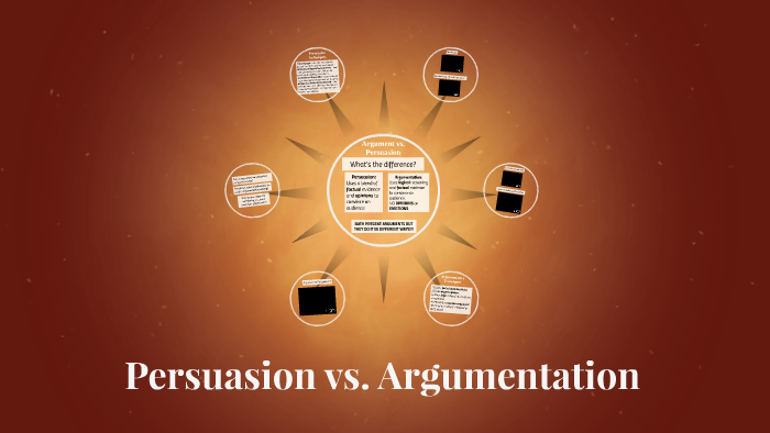 Persuasion vs. Argumentation by Sarah felixsm7@gmail.com on Prezi