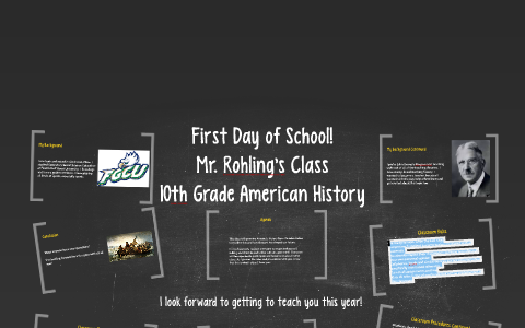 First Day of School!!! by Chris Rohling on Prezi