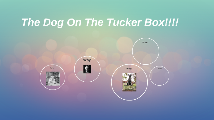 Who created the dog on the tucker box? by Georgina Brown on Prezi