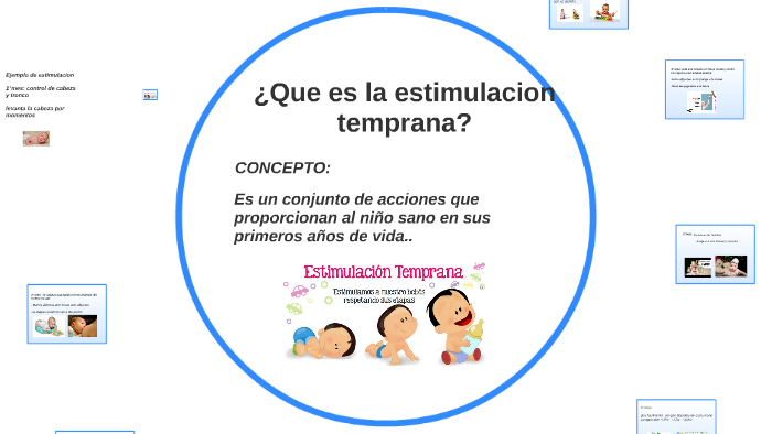 ¿Que es la estimulacion temprana? by thania xiomara yamunaque garcia on Prezi