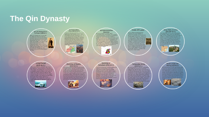 The Qin Dynasty by Samantha Weinberg on Prezi