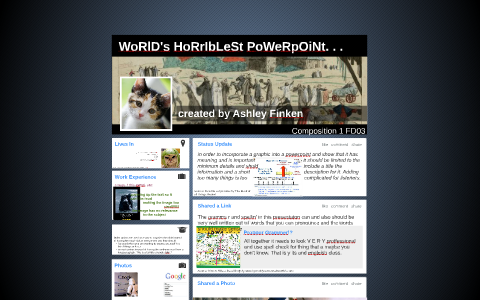 World's Worst Powerpoint by Ashley Finken on Prezi