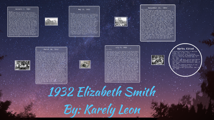 1932 Elizabeth Smith by: Karely Leon by karely leon on Prezi