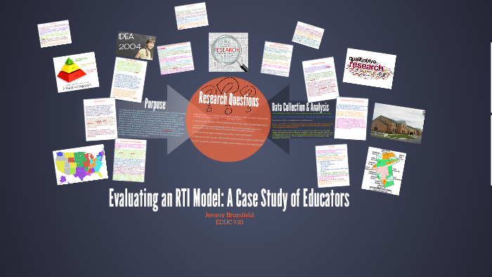 Evaluating an RTI Model: A Case Study of Educators by Jeremy Brumfield ...