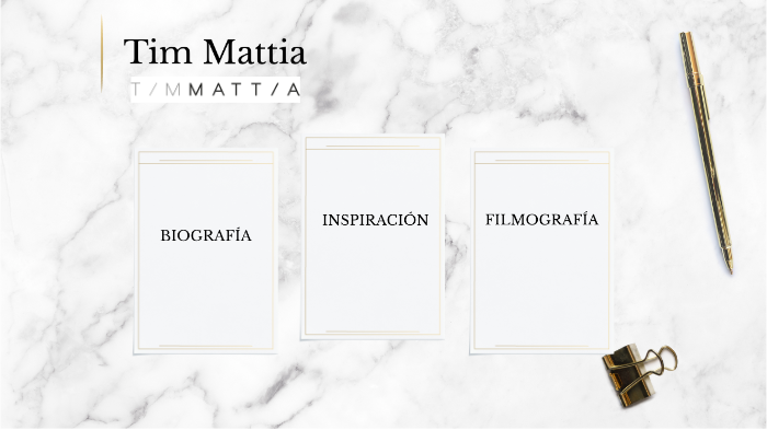 Tim Mattia by Agustín Sapag on Prezi