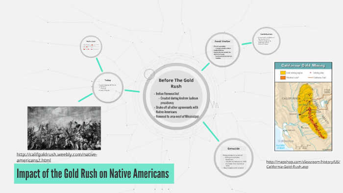 Impact of the Gold Rush on Native Americans by Amanda Schlessel on Prezi