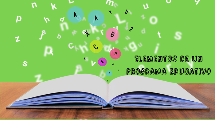 Elementos de un Programa Educativo by Dany FP on Prezi