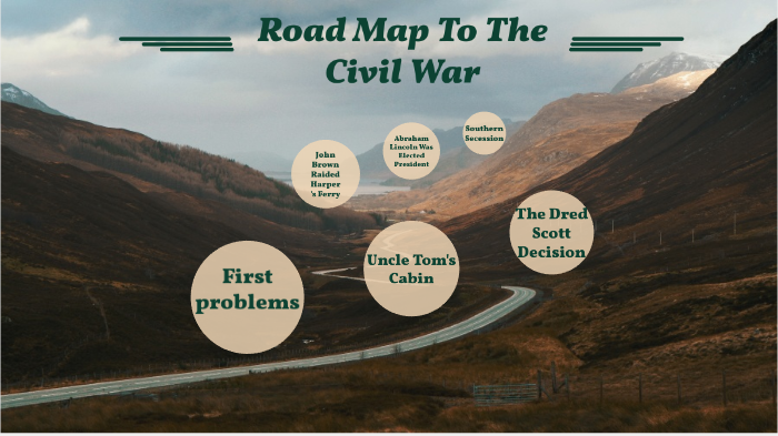 Road Map To The Civil War by Jason Gittens on Prezi