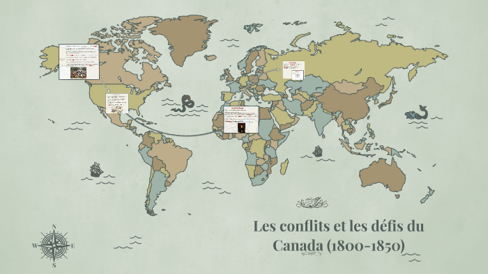 Les conflits et les défis au Canada (1800-1850) anja.ishtar by ishtar ...
