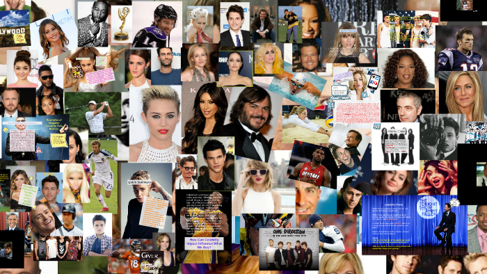Celebrity Impact Collage by Alley Lockrey on Prezi
