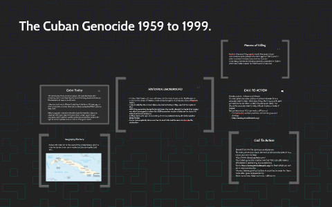 The Cuban Genocide by Mae Cusack on Prezi