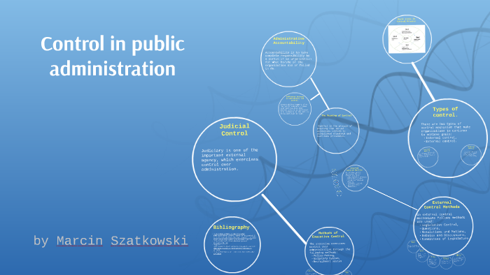 Control in public administration by Marcin Szatkowski on Prezi