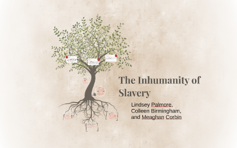The Inhumanity of Slavery by on Prezi