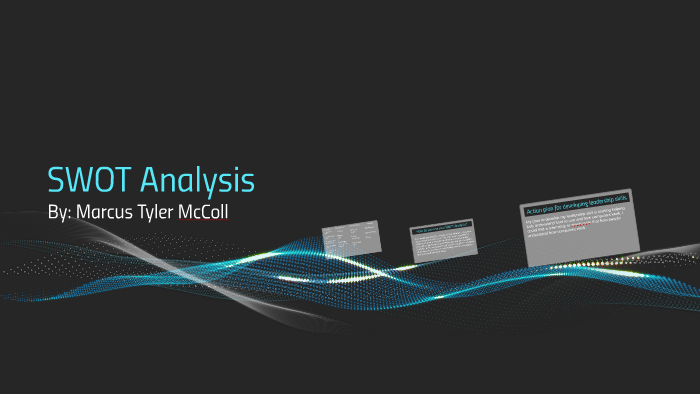 SWOT Analysis by Marcus McColl