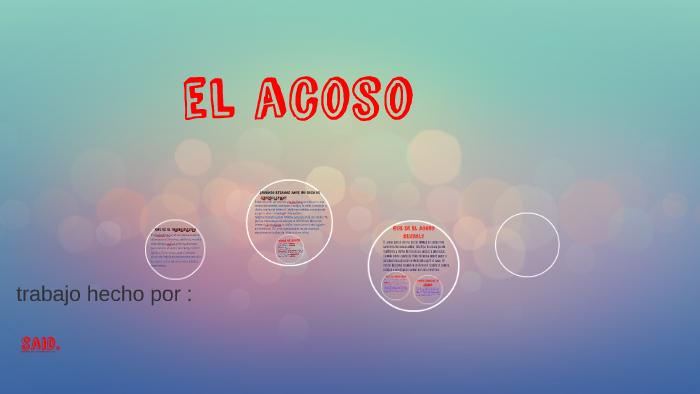 ciberbullying by said hamido mohamed on Prezi