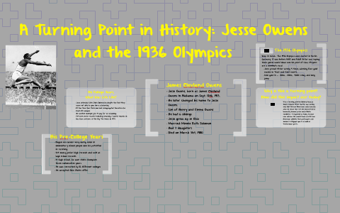 A Turning Point in History: Jesse Owens by Sam Weber on Prezi