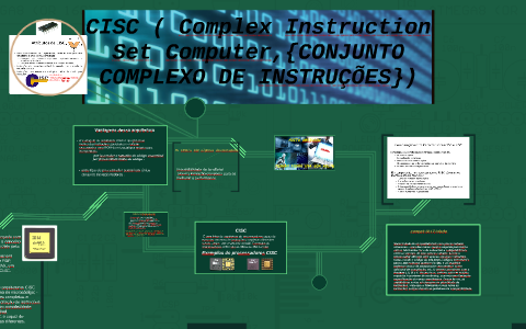 CISC (sigla para Complex Instruction Set Computer by Rick Diego
